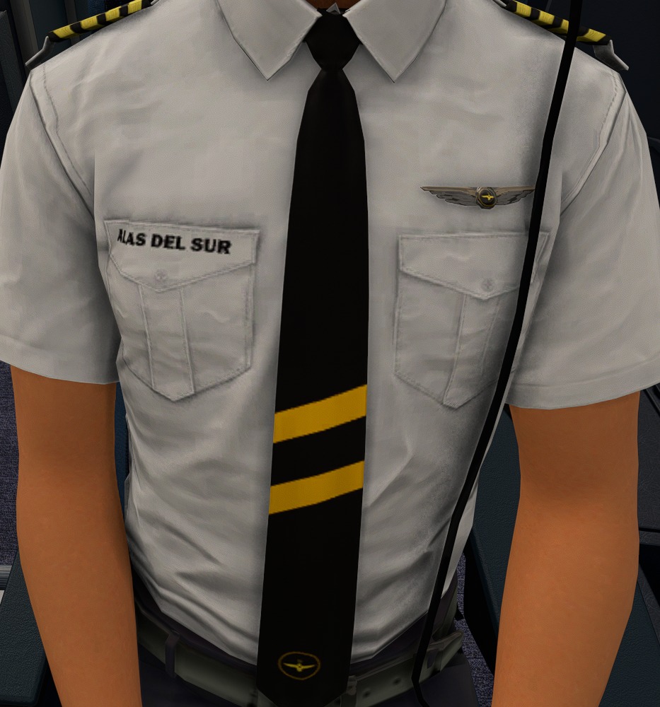 Alas del Sur Official Male and Female Uniform MSFS 2020 对于 Microsoft ...