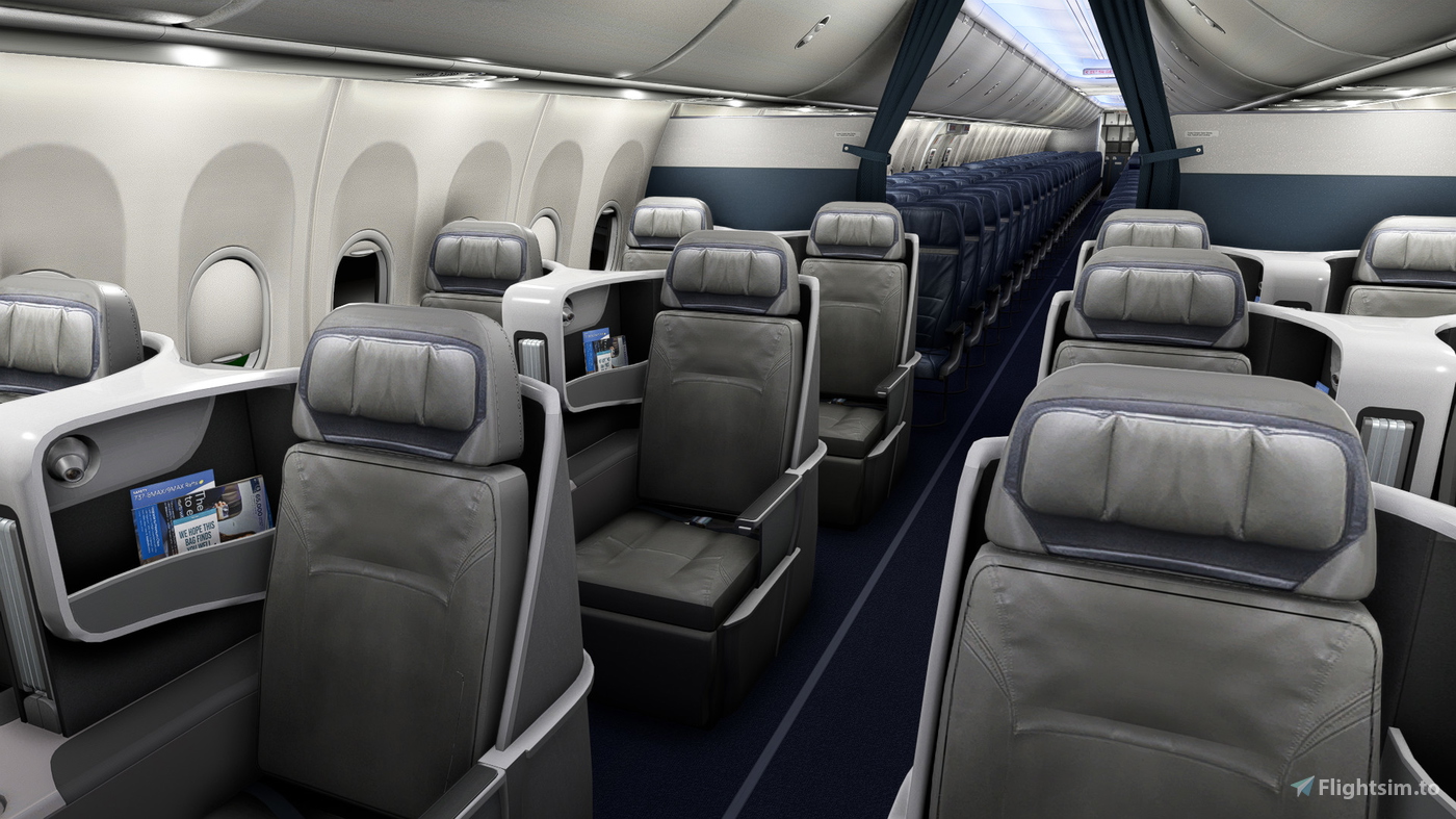 Alaska Airlines [Pack] w/Cabin | iFly 737 MAX 8 for Microsoft Flight Simulator | MSFS