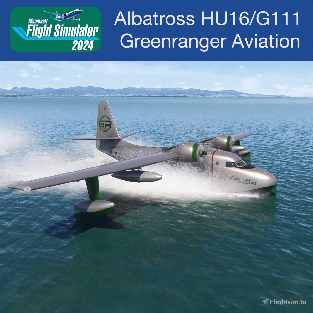 Albatross HU16 G111 Greenranger Seaplanes for Microsoft Flight ...