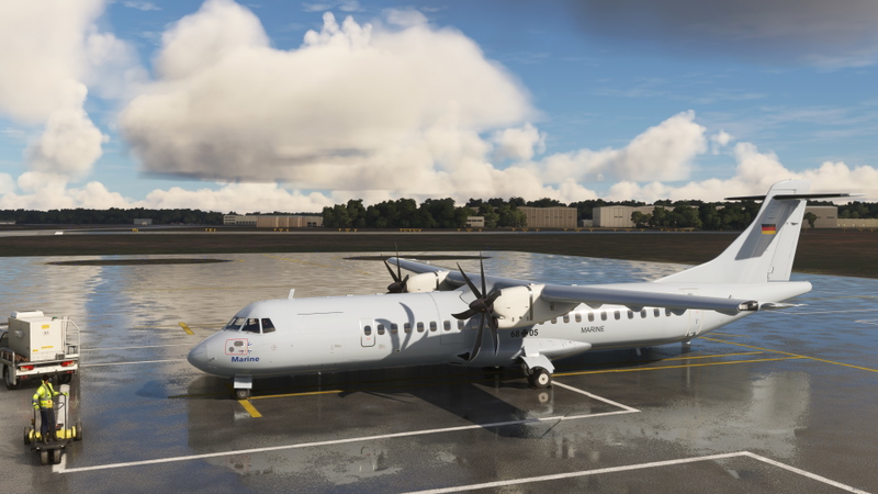 ALEX68 livery ATR72 Bundesmarine / German Navy for Microsoft Flight ...