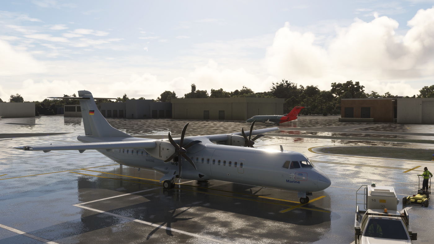 ALEX68 livery ATR72 Bundesmarine / German Navy for Microsoft Flight ...
