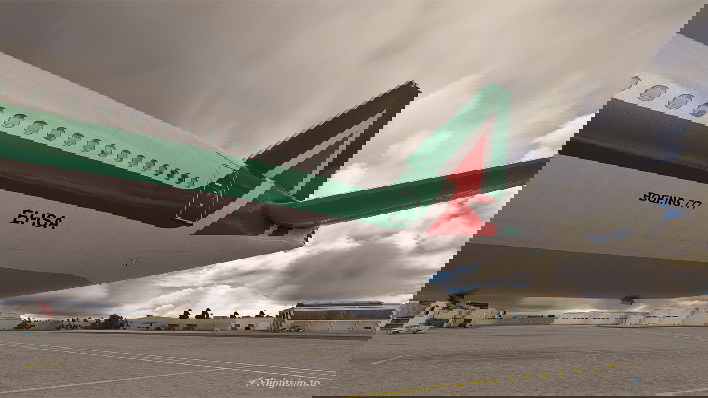 Alitalia EI-ISA & Cabin PMDG B777-200ER for Microsoft Flight Simulator ...