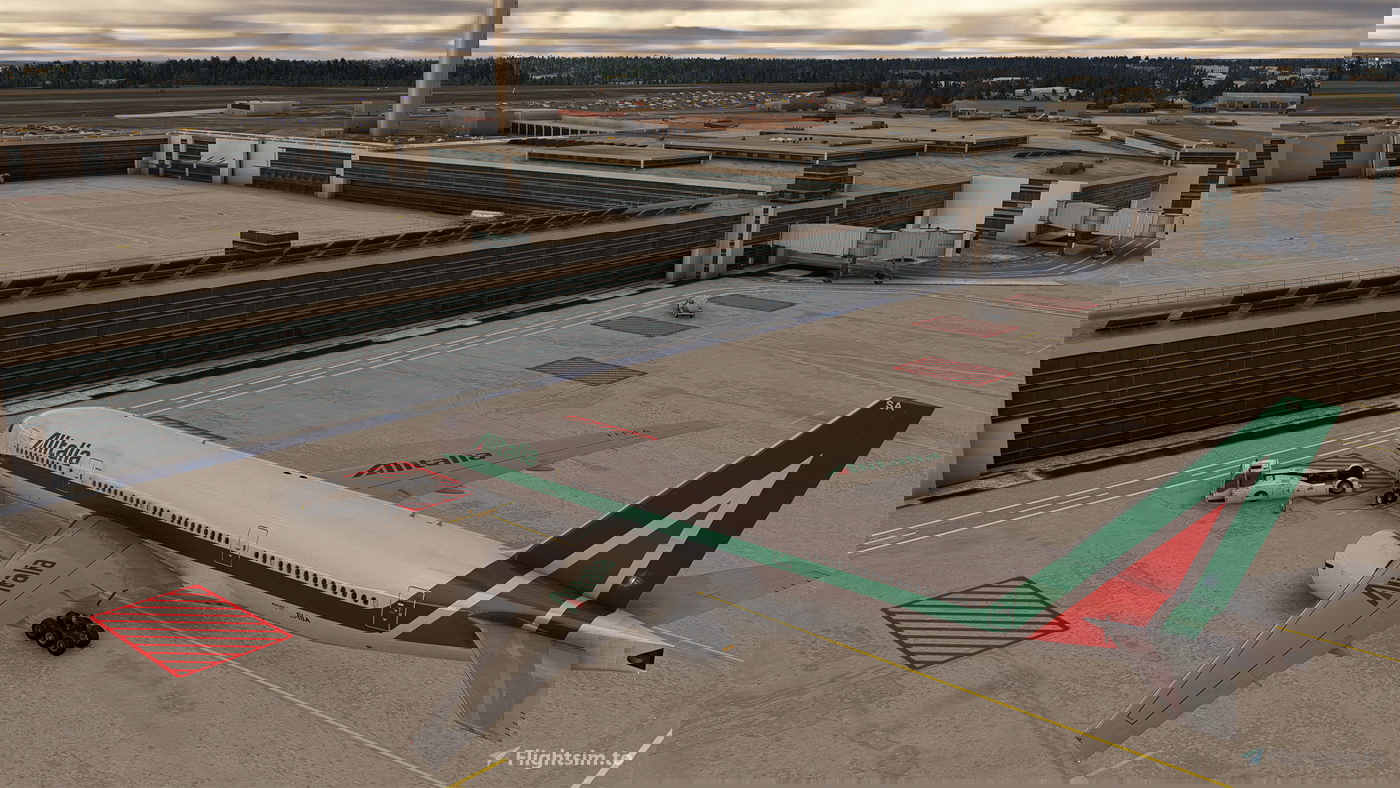 Alitalia EI-ISA & Cabin PMDG B777-200ER for Microsoft Flight Simulator ...