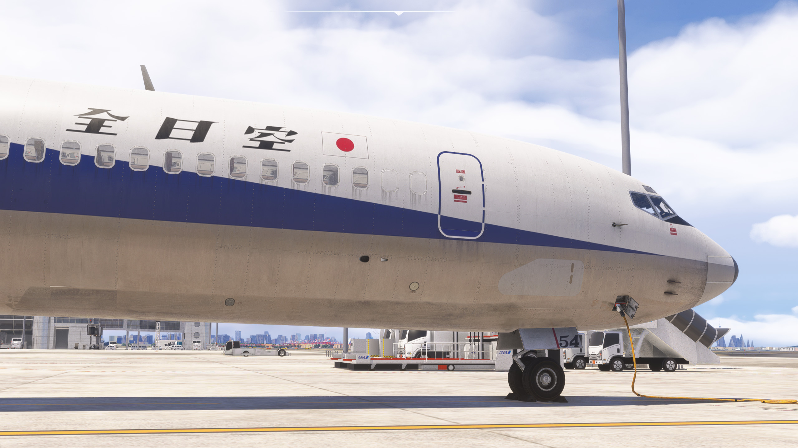 All Nippon Airways 727 Fleet Pack w/Cabin | FlightSim Studio B727 ...