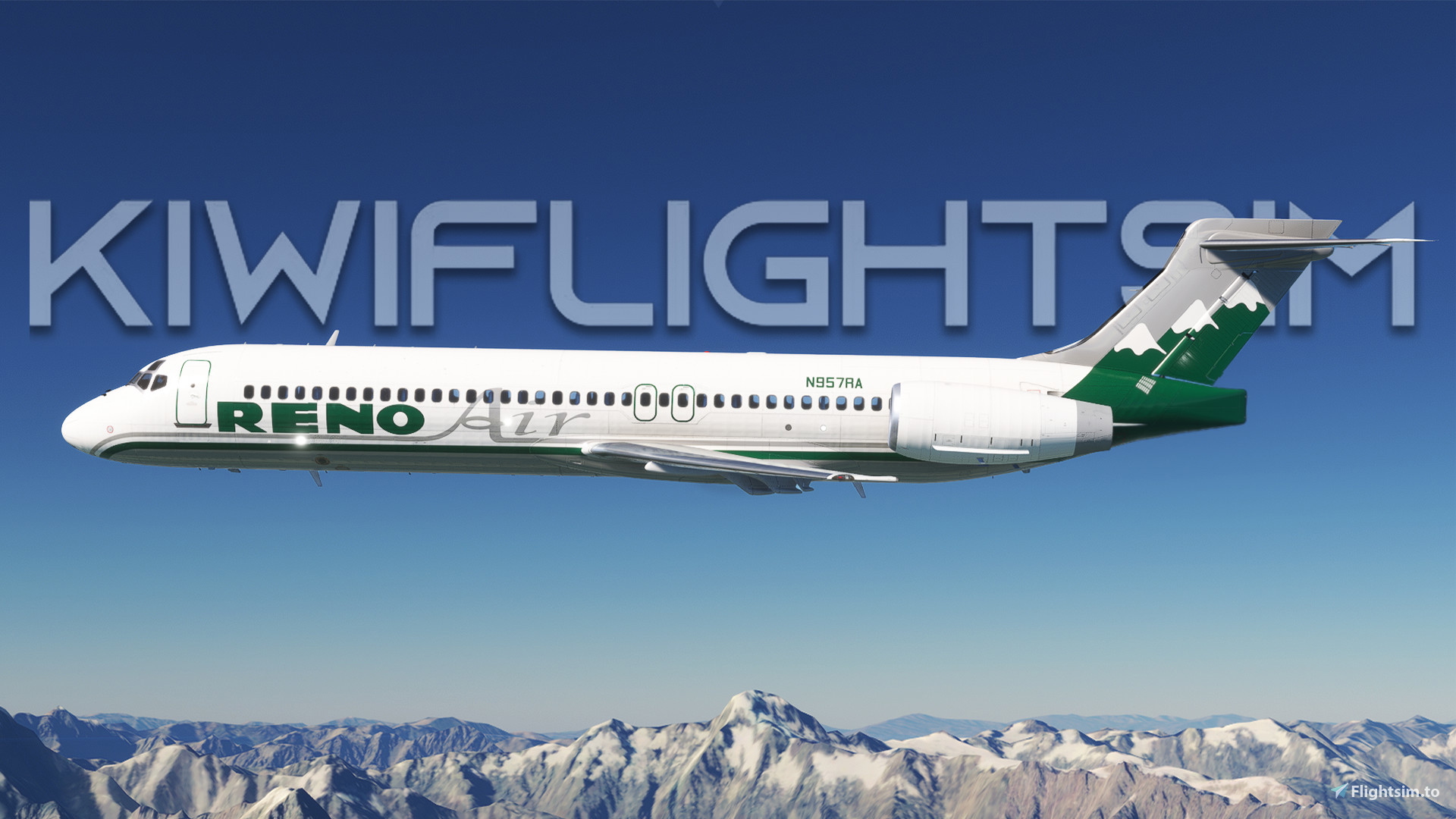 Reno Air (Fictional) | FSX360 / Captain Sim B717 [8K] - MSFS Add-on ...