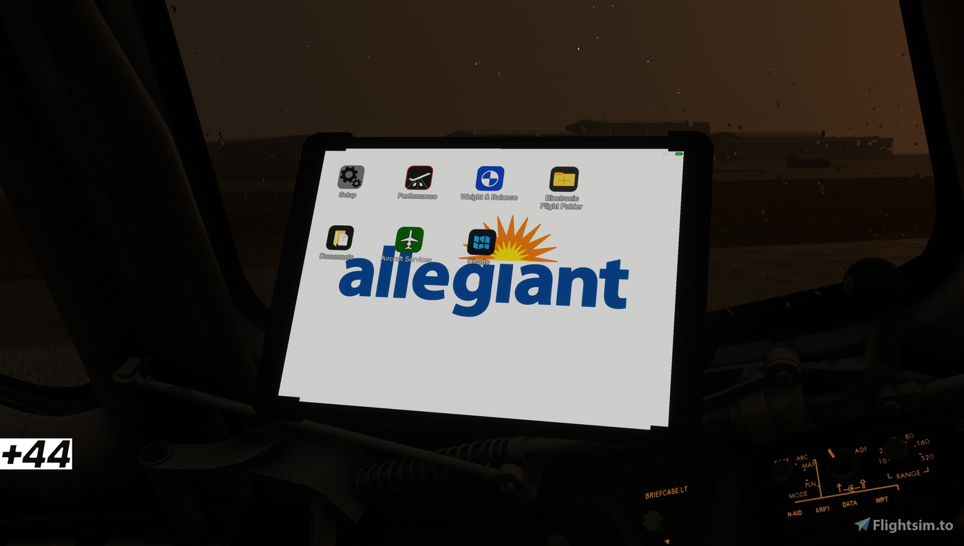 Allegiant "Blue Man Group" (N405NV) MaddogX MD80 - 8K for Microsoft ...
