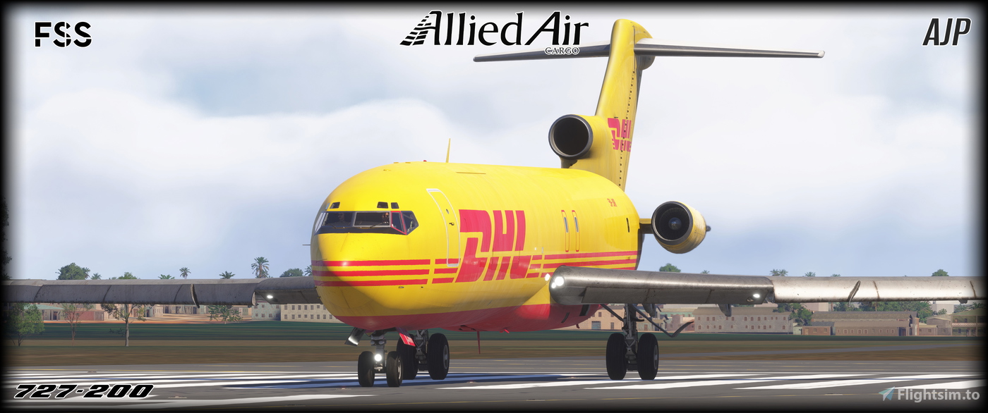Allied Air Cargo Pack - FSS 727F für Microsoft Flight Simulator | MSFS