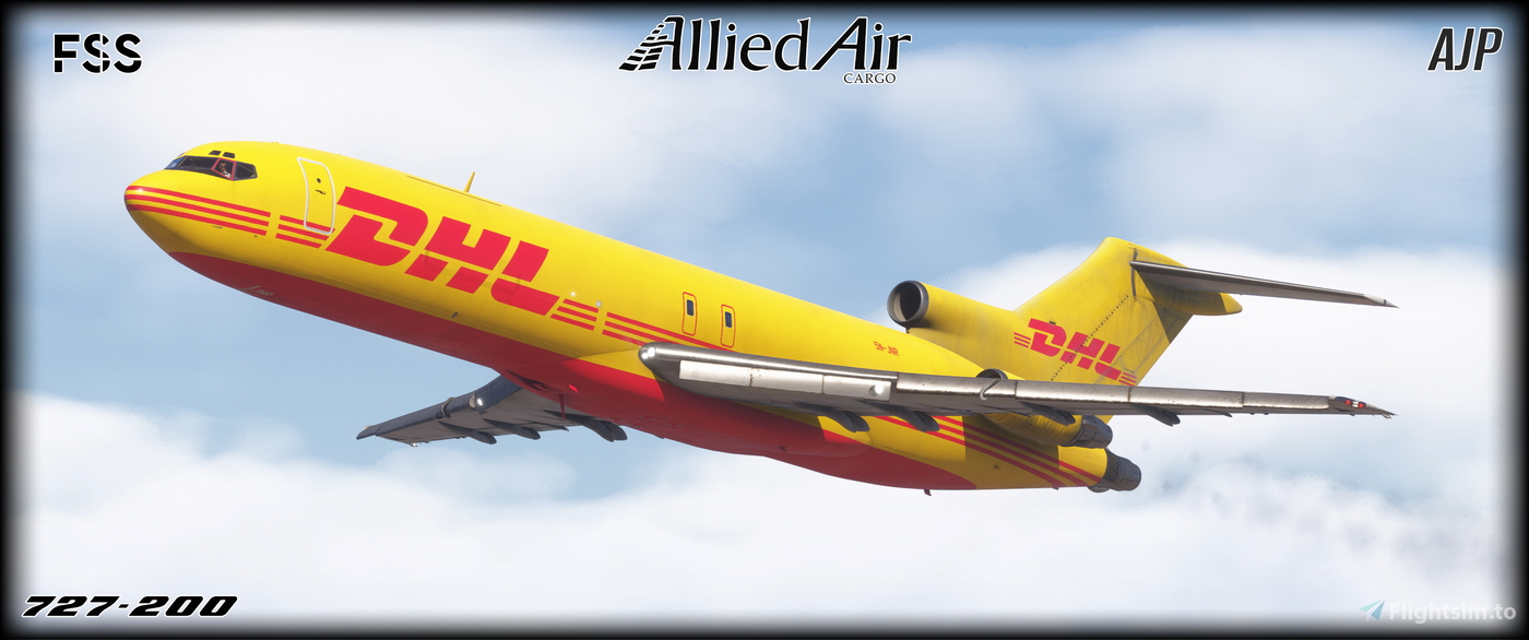 Allied Air Cargo Pack - FSS 727F for Microsoft Flight Simulator | MSFS