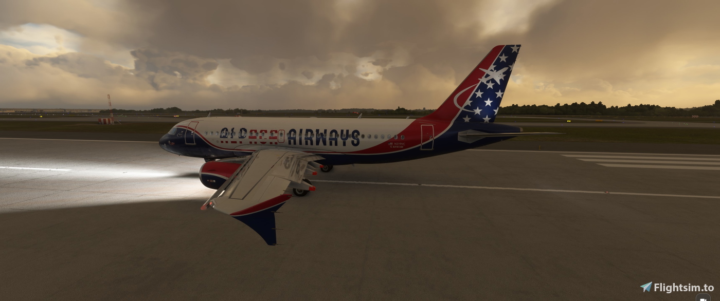 Alpaca Airways AmeriPaca | Fenix A319 for Microsoft Flight Simulator | MSFS