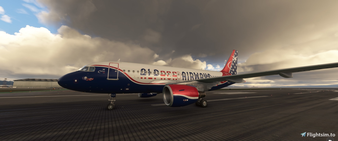 Alpaca Airways AmeriPaca | Fenix A319 for Microsoft Flight Simulator | MSFS