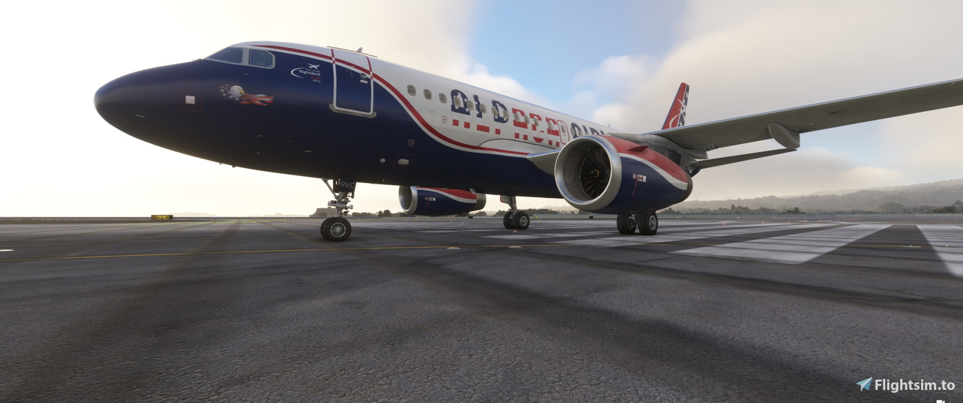Alpaca Airways AmeriPaca | Fenix A319 for Microsoft Flight Simulator | MSFS