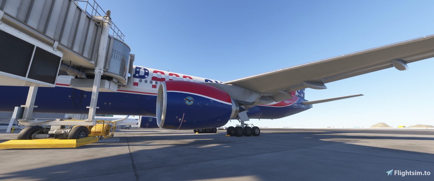 Alpaca Airways 'AmeriPaca' (N772VE) | PMDG B777-200ER のために Microsoft ...