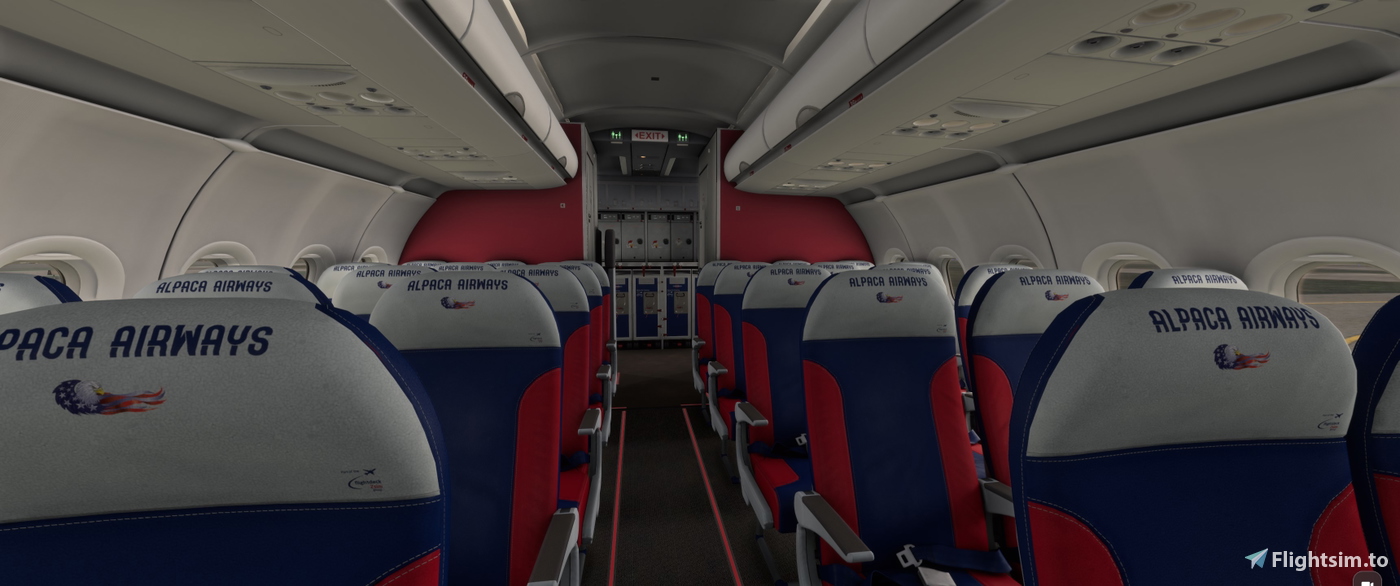 Alpaca Airways AmeriPaca | Fenix A321 for Microsoft Flight Simulator | MSFS