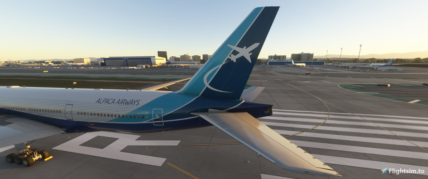 Alpaca Airways 'Boeing' (G-FDBE) | PMDG B777-200ER per Microsoft Flight ...