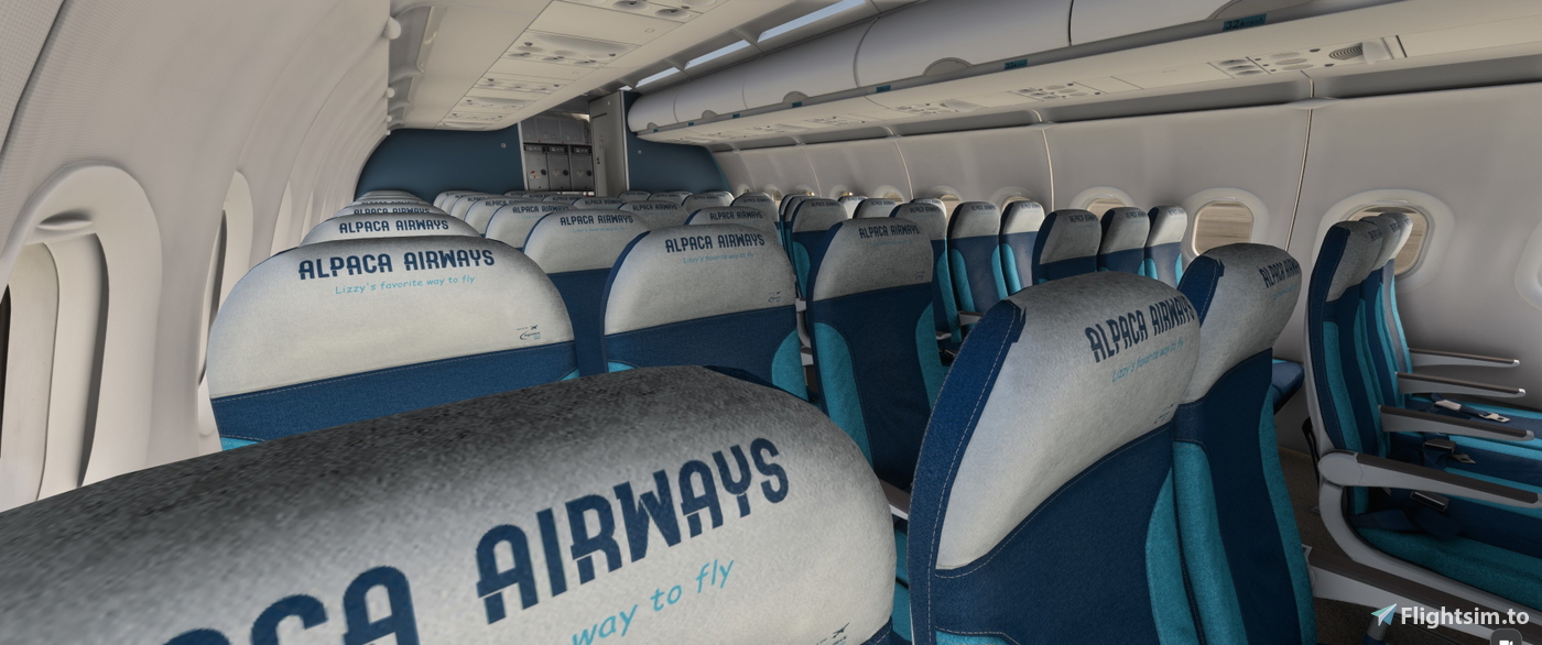 Alpaca Airways Corporate | Fenix A321 for Microsoft Flight Simulator | MSFS