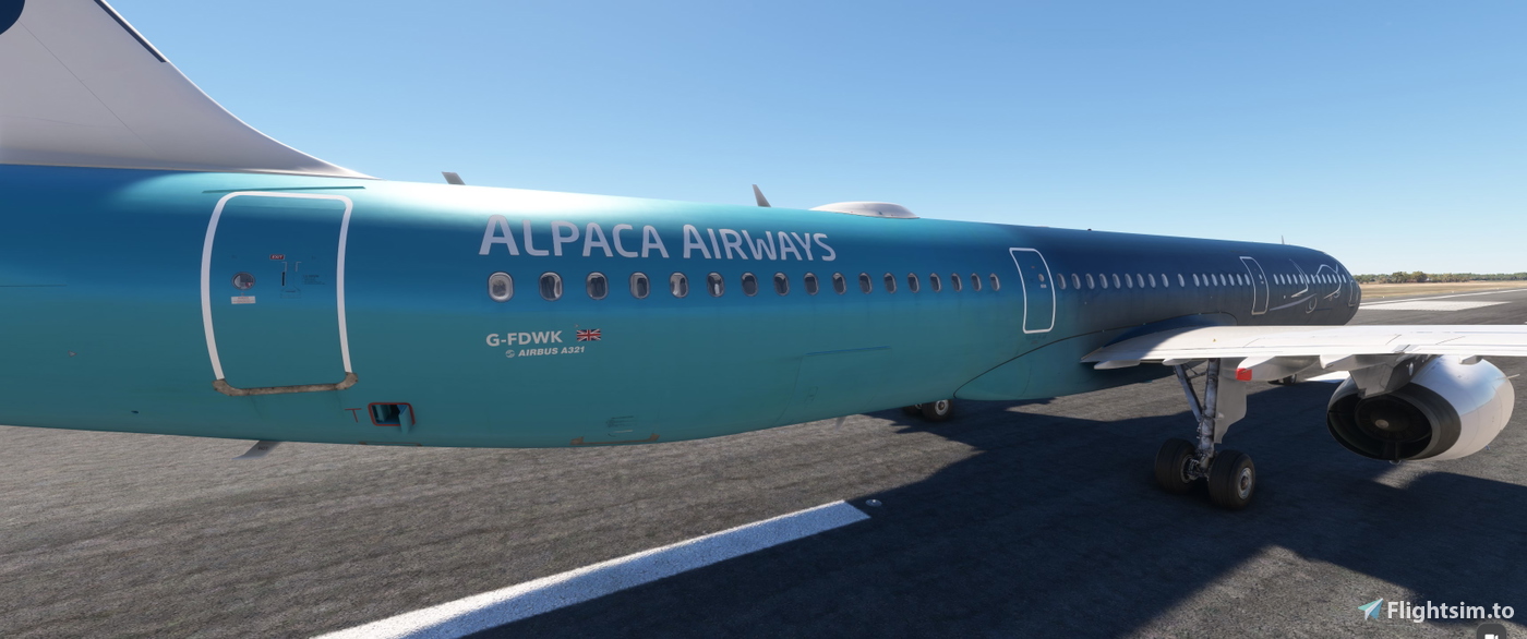 Alpaca Airways 'Holiday' | Fenix A321 for Microsoft Flight Simulator | MSFS