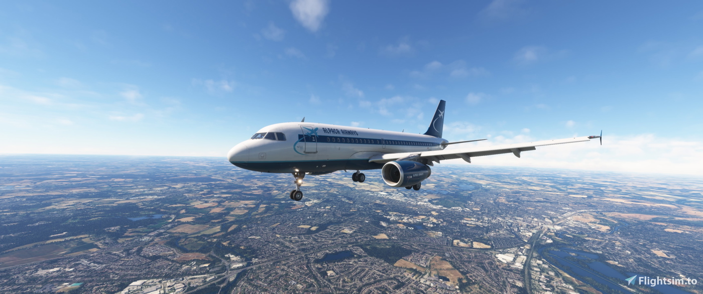 Alpaca Airways 'Retro' | Fenix A319 for Microsoft Flight Simulator | MSFS