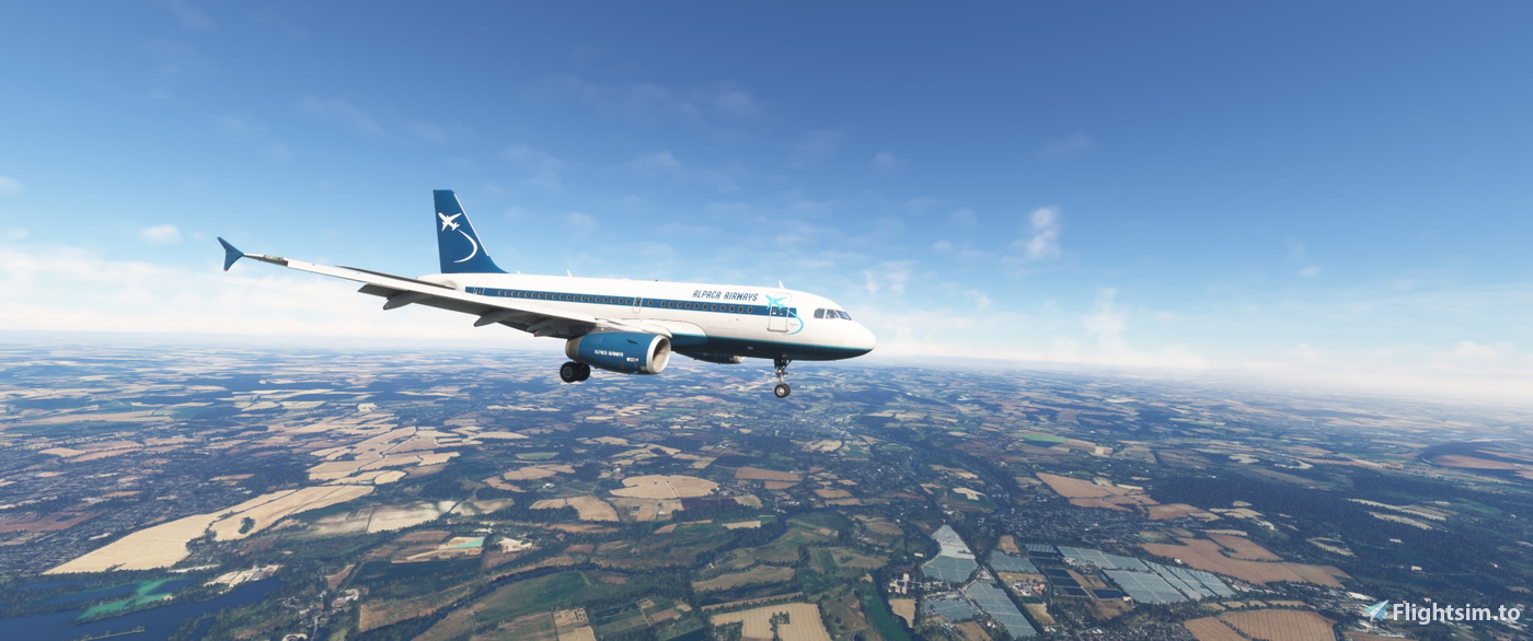 Alpaca Airways 'Retro' | Fenix A319 for Microsoft Flight Simulator | MSFS