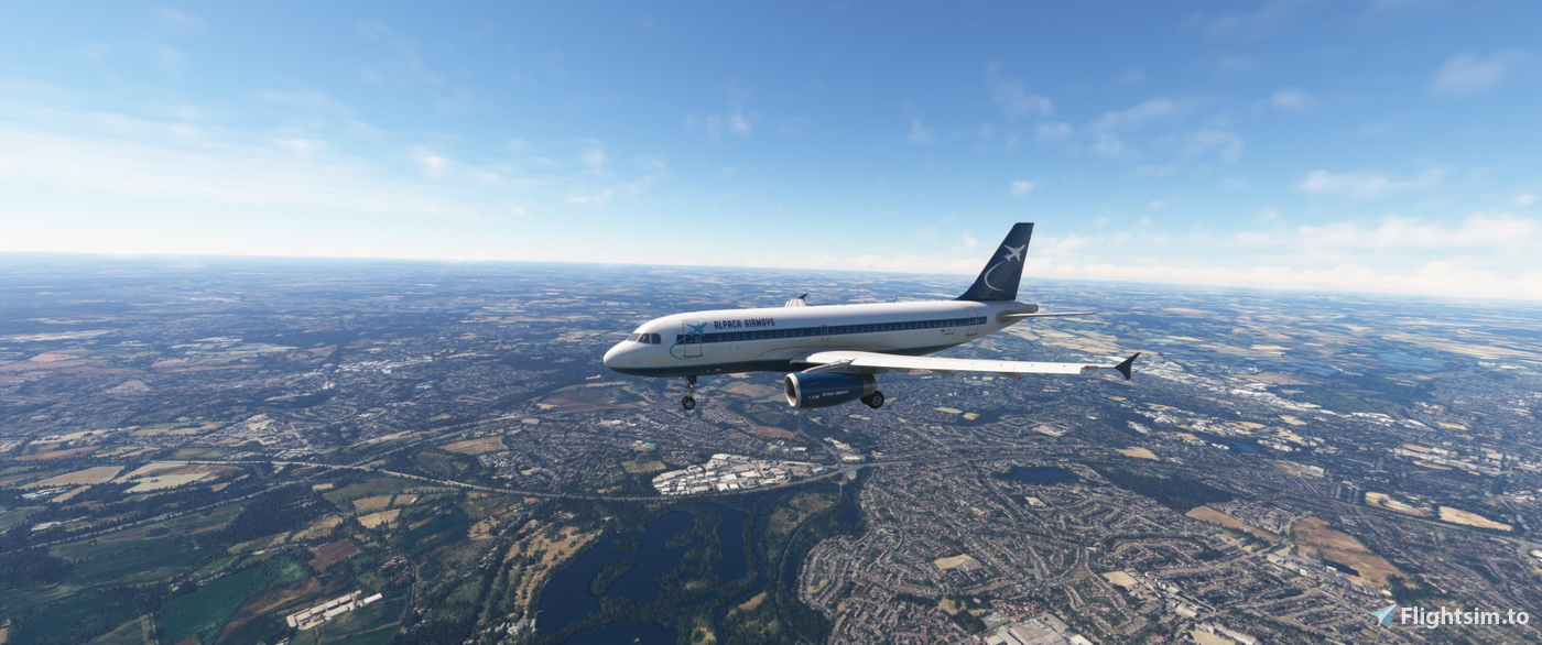 Alpaca Airways 'Retro' | Fenix A319 for Microsoft Flight Simulator | MSFS