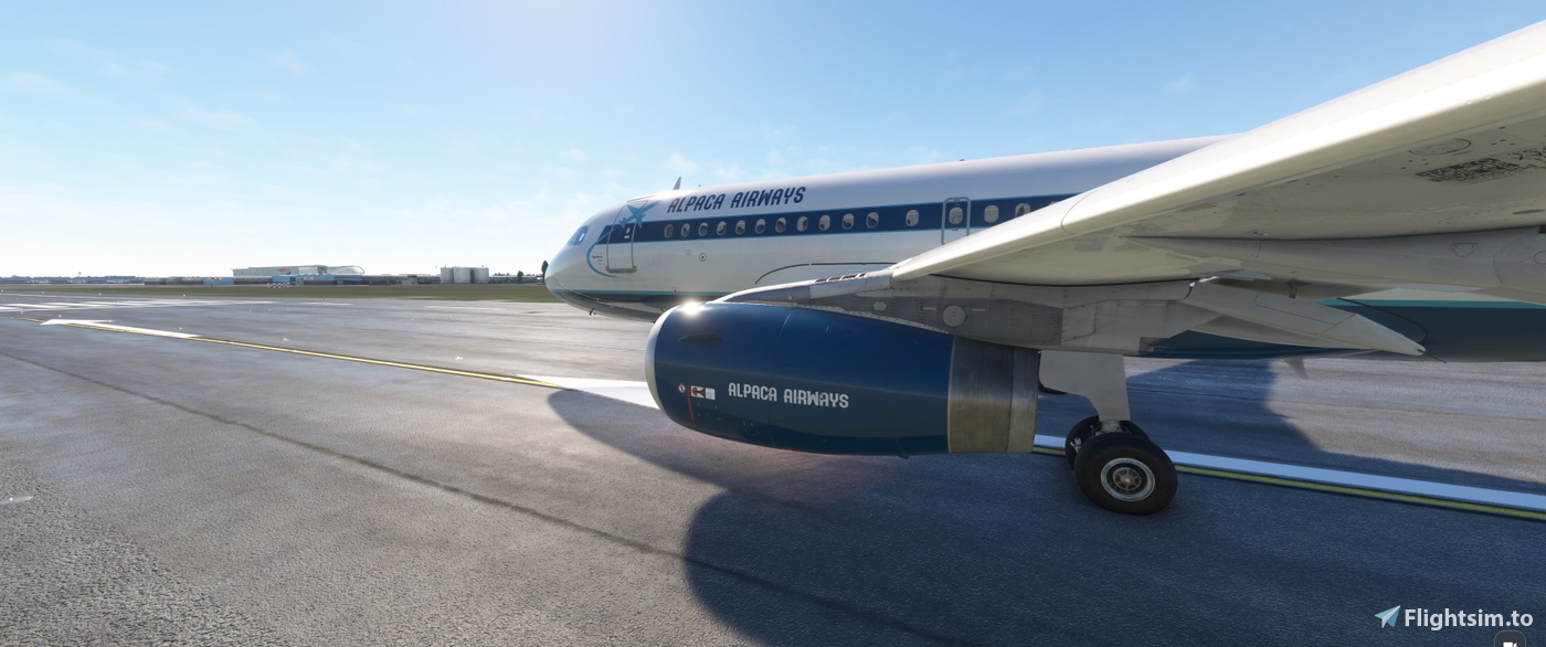Alpaca Airways 'Retro' | Fenix A319 for Microsoft Flight Simulator | MSFS