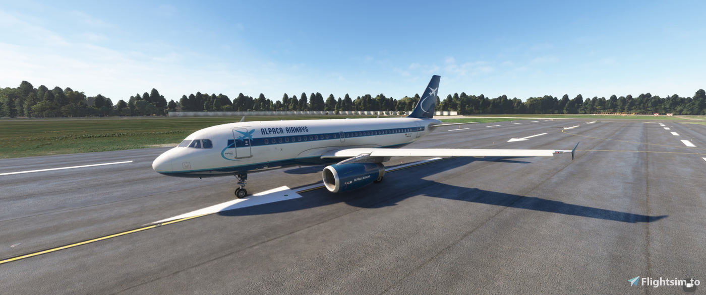 Alpaca Airways 'Retro' | Fenix A319 for Microsoft Flight Simulator | MSFS