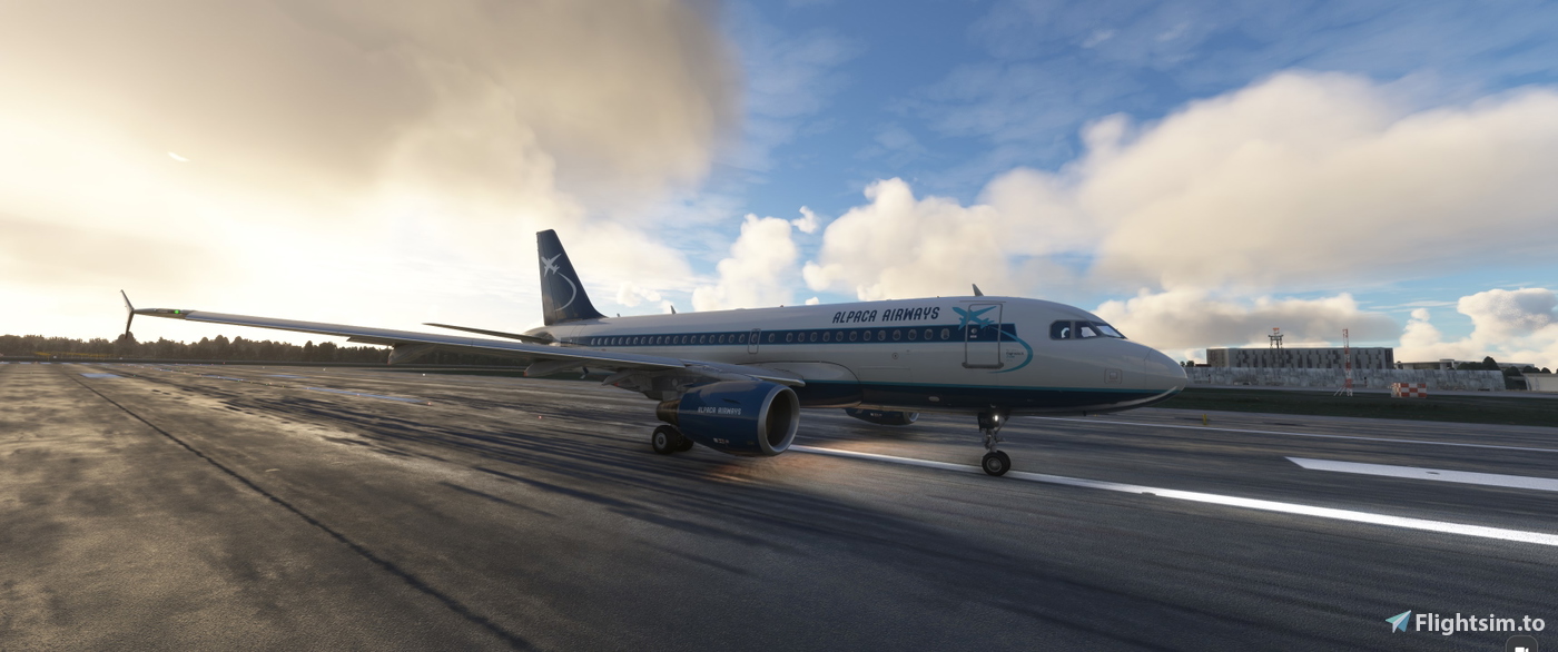 Alpaca Airways 'Retro' | Fenix A319 for Microsoft Flight Simulator | MSFS