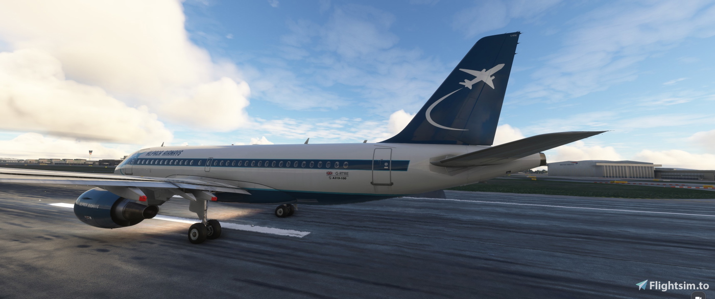 Alpaca Airways 'Retro' | Fenix A319 for Microsoft Flight Simulator | MSFS