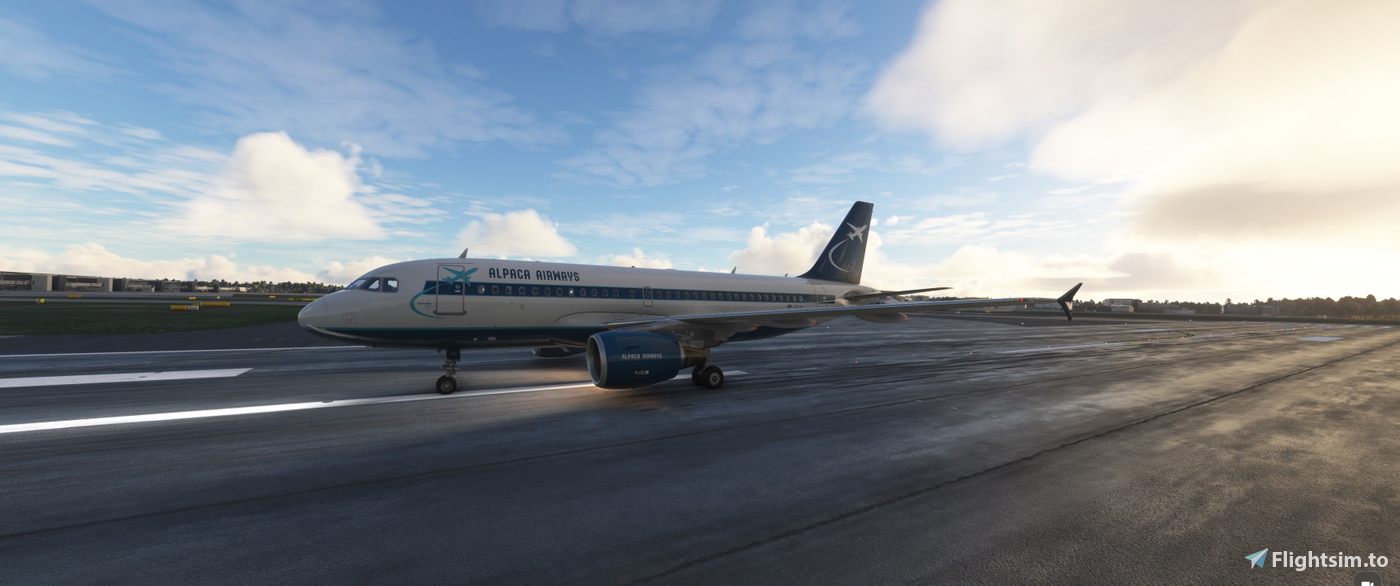 Alpaca Airways 'Retro' | Fenix A319 for Microsoft Flight Simulator | MSFS