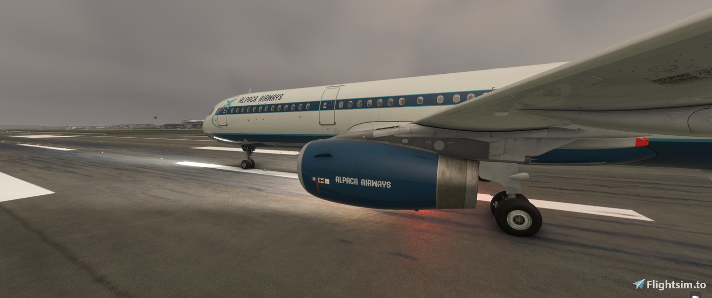 Alpaca Airways 'Retro' | Fenix A321 for Microsoft Flight Simulator | MSFS