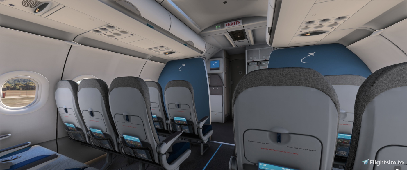 Alpaca Airways 'Retro' | Fenix A321 for Microsoft Flight Simulator | MSFS