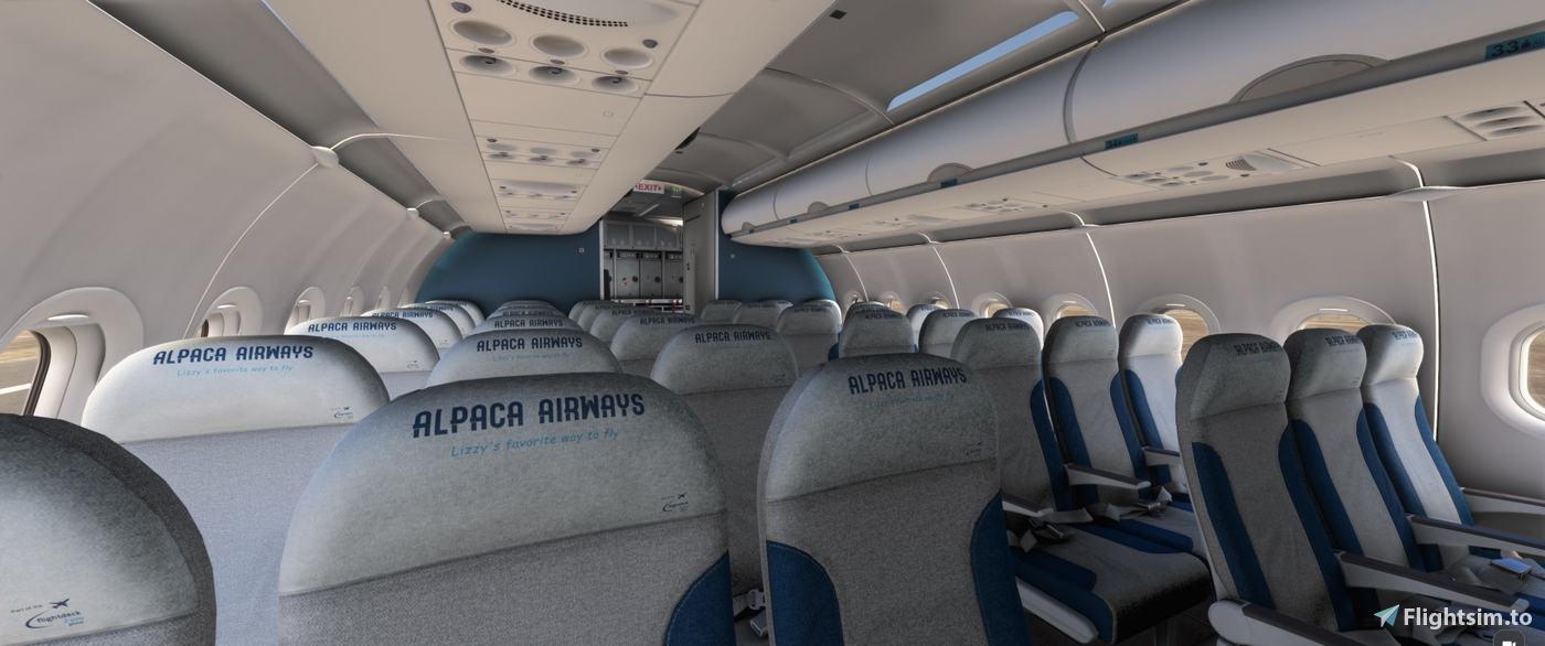 Alpaca Airways 'Retro' | Fenix A321 for Microsoft Flight Simulator | MSFS
