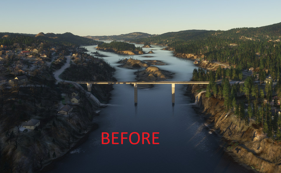 Alversund Bridge for Microsoft Flight Simulator | MSFS