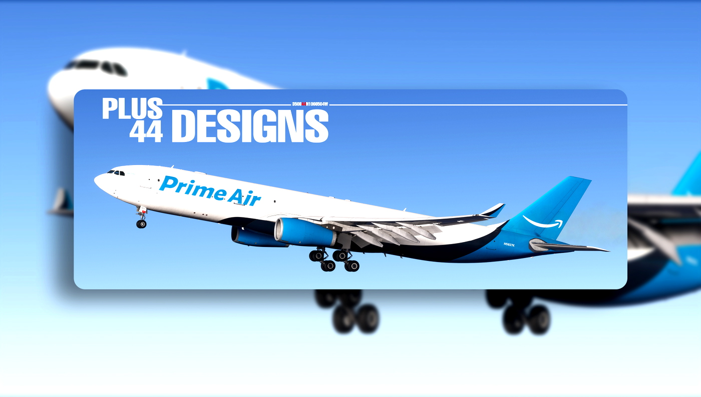 Threads - Amazon Prime Air (N5827K) iniBuilds A330-300P2F - 8K for ...