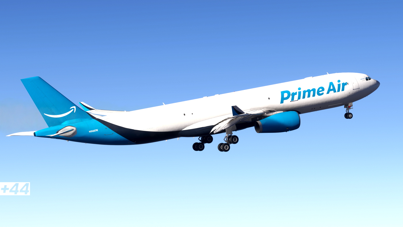 Threads - Amazon Prime Air (N5827K) iniBuilds A330-300P2F - 8K for ...
