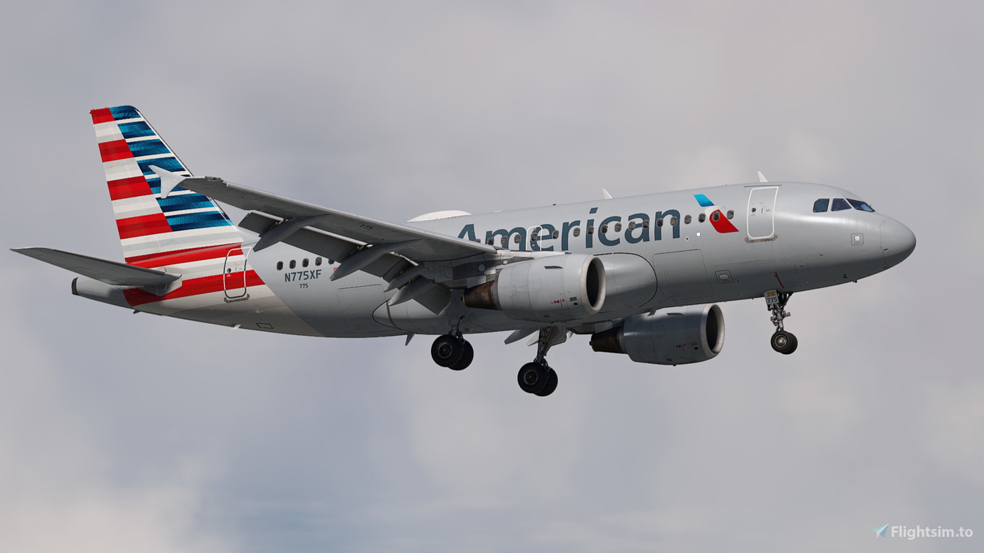 American Airlines | Pack | w/Cabin | Fenix A319 (8K + 4K) for Microsoft ...