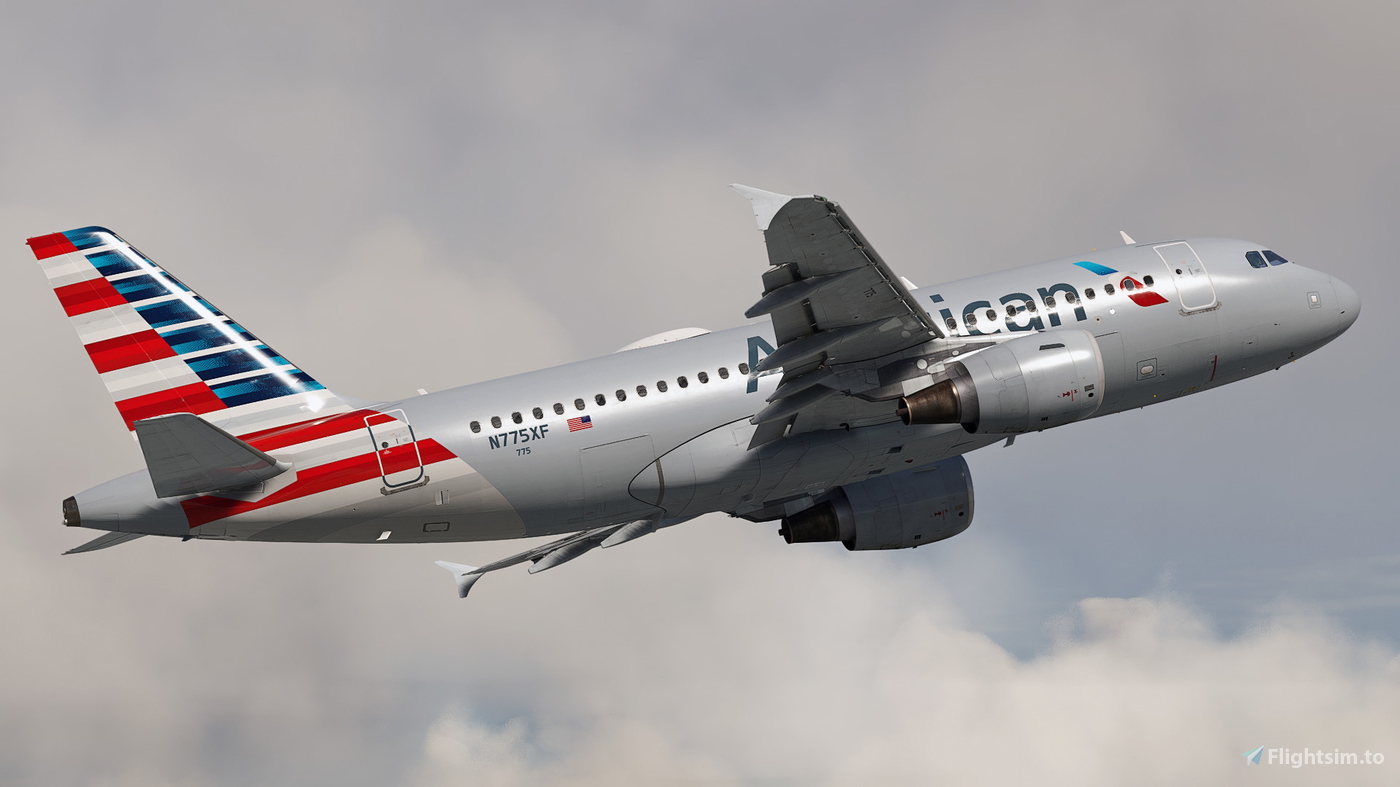 American Airlines | Pack | w/Cabin | Fenix A319 (8K + 4K) for Microsoft ...