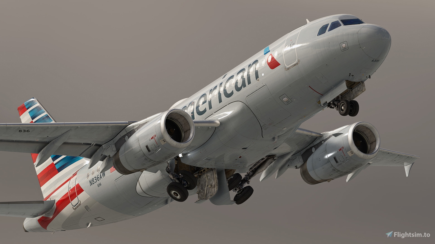 American Airlines | Pack | w/Cabin | Fenix A319 (8K + 4K) for Microsoft ...