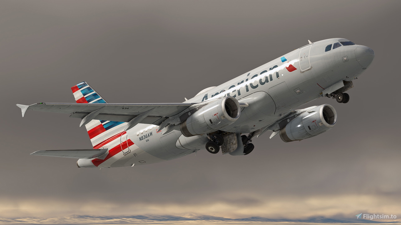 American Airlines | Pack | w/Cabin | Fenix A319 (8K + 4K) for Microsoft ...
