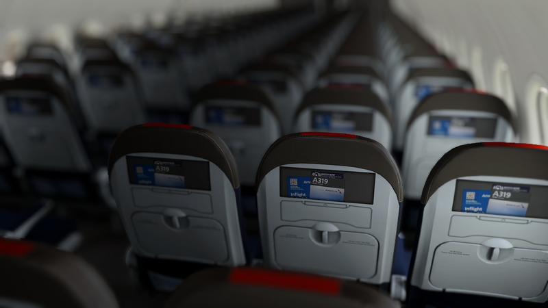 American Airlines | Pack | w/Cabin | Fenix A319 (8K + 4K) for Microsoft ...