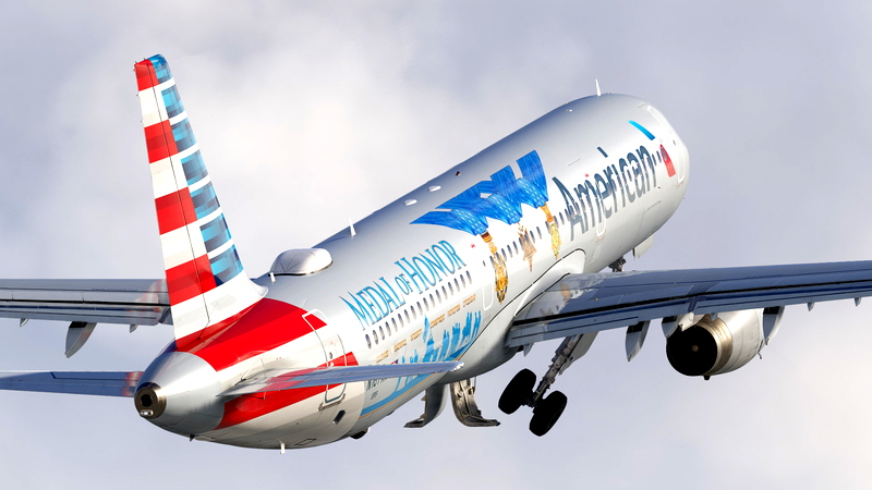 American Airlines 'Flagship Valor' | w/Cabin | Fenixsim A321SL for ...