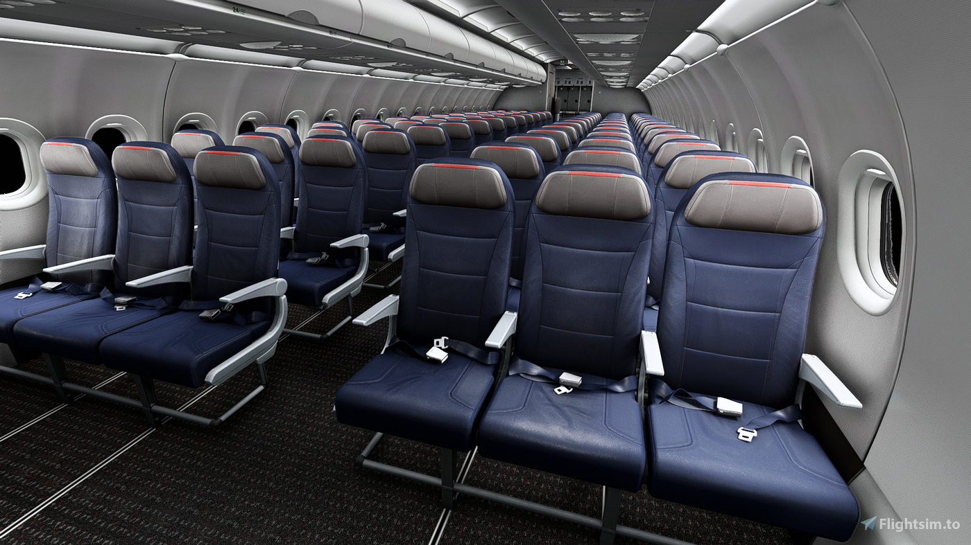 American Airlines 'Flagship Valor' | w/Cabin | Fenixsim A321SL for ...