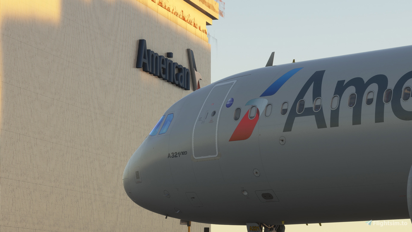 American Airlines N470AN livery for Inibuilds A321NEO MSFS2024 (with ...