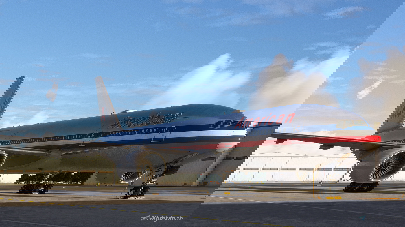 American Airlines PMDG B777-200ER para Microsoft Flight Simulator | MSFS
