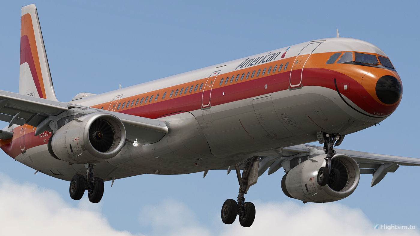 American Airlines 'PSA Heritage' | N582UW | w/Cabin | Fenix A321 for ...