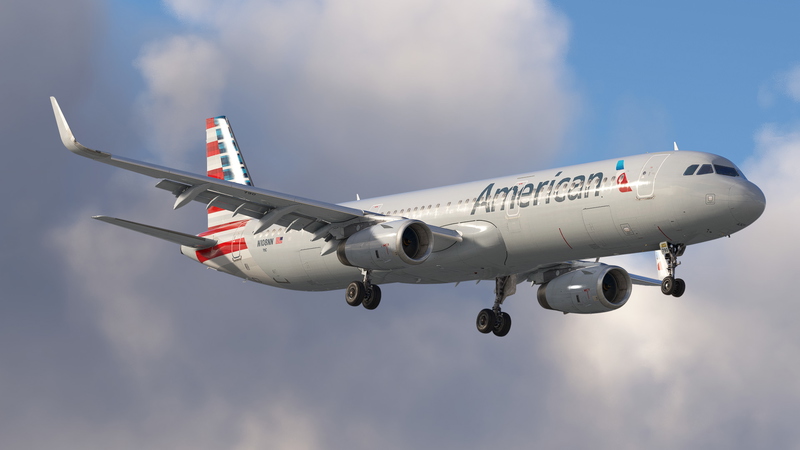American Airlines (Sharklet) Pack | w/Cabin | Fenixsim A321SL for ...