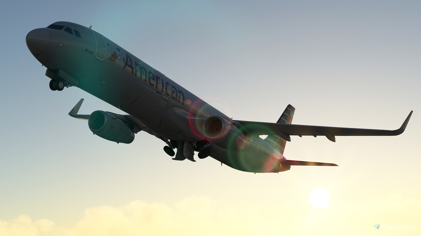 American Airlines (Sharklet) Pack | w/Cabin | Fenixsim A321SL for ...