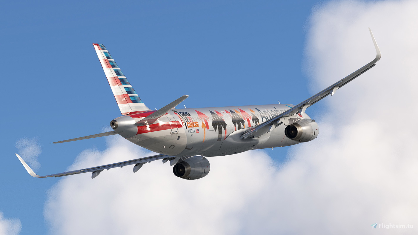 American Airlines 'Stand Up To Cancer' | w/Cabin | Fenix A321 SL pour ...