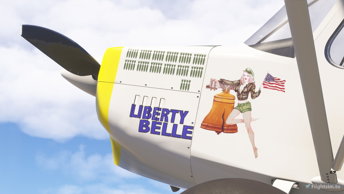 American Champion Scout- Liberty Belle - eSTOL para Microsoft Flight Simulator | MSFS