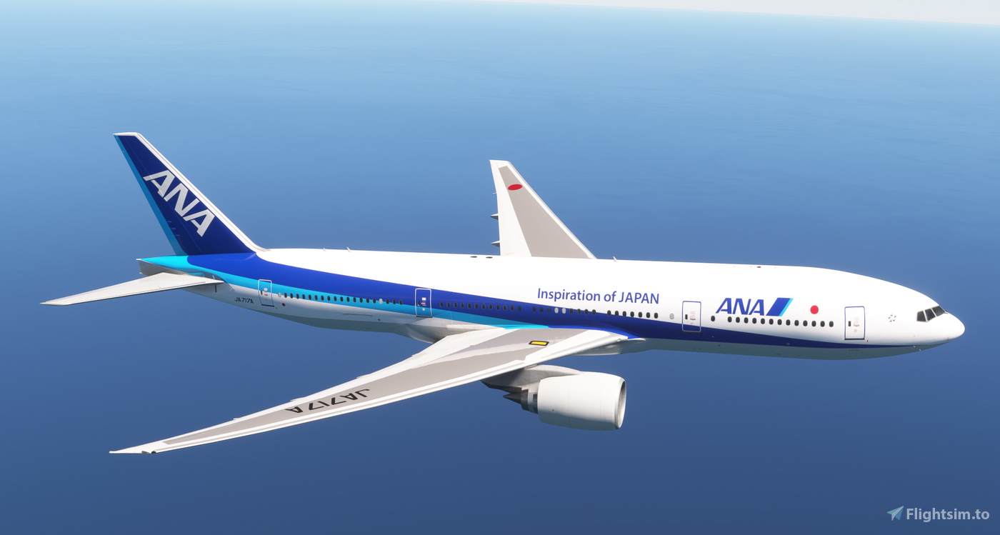 ANA - All Nippon Airways 777-281ER ( JA717A ) for Microsoft Flight Simulator | MSFS