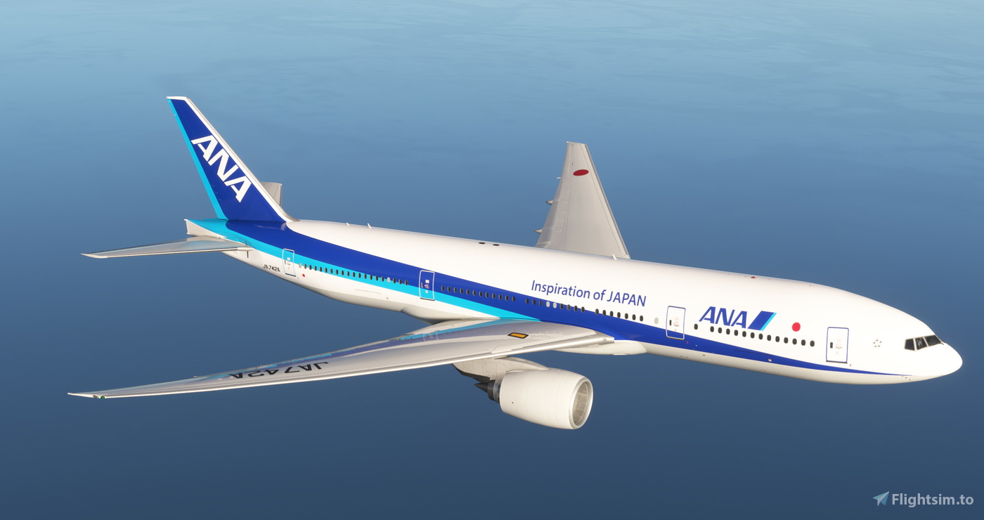 ANA - All Nippon Airways 777-281ER ( JA742A ) for Microsoft Flight Simulator | MSFS